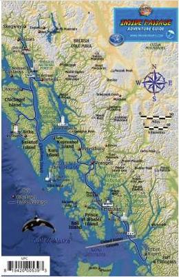 Alaska Inside Passage Map Guide – Bigfoot Mountain Outfitters